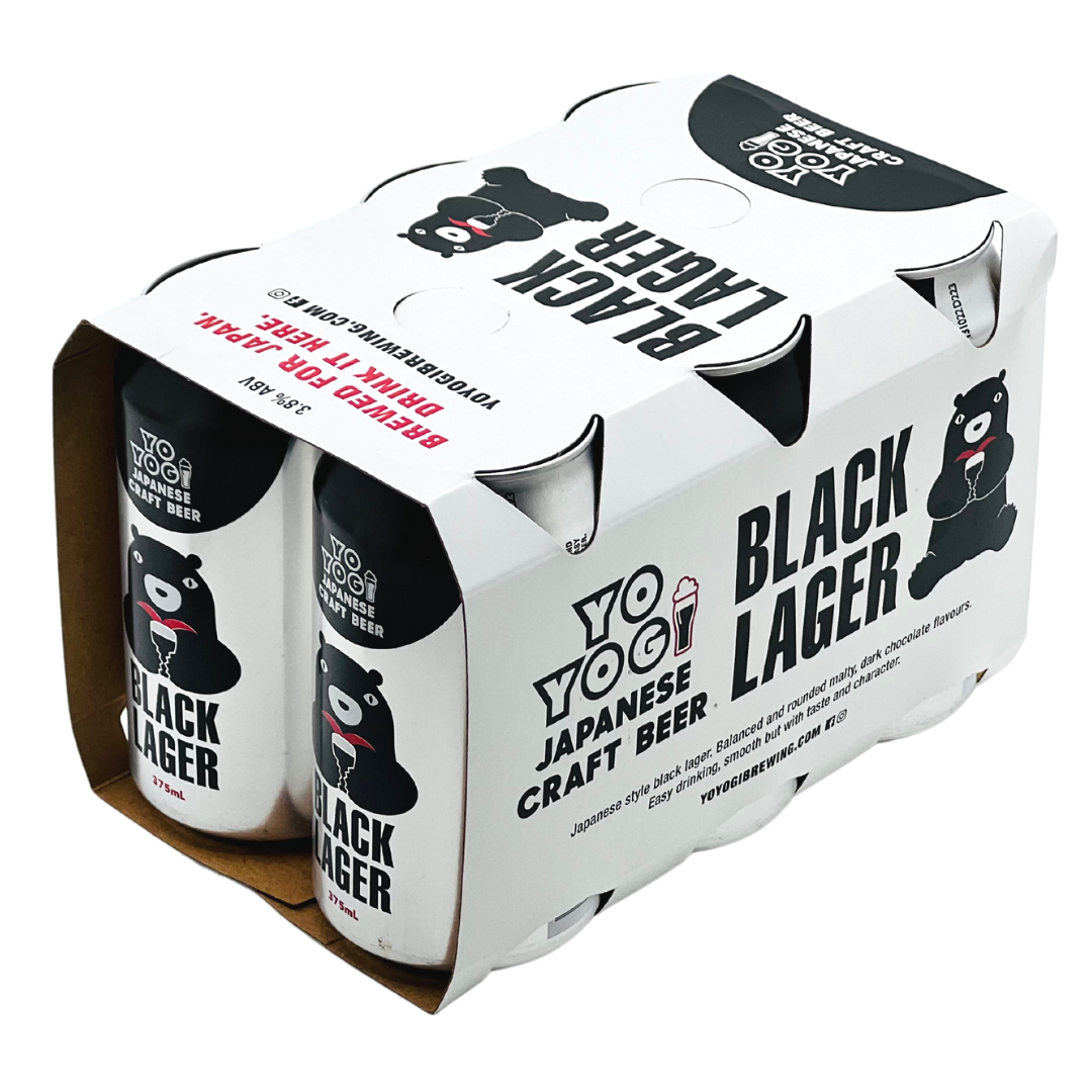 YOYOGI Beer Black Lager 375ml x 6ea – Sake Ichiban