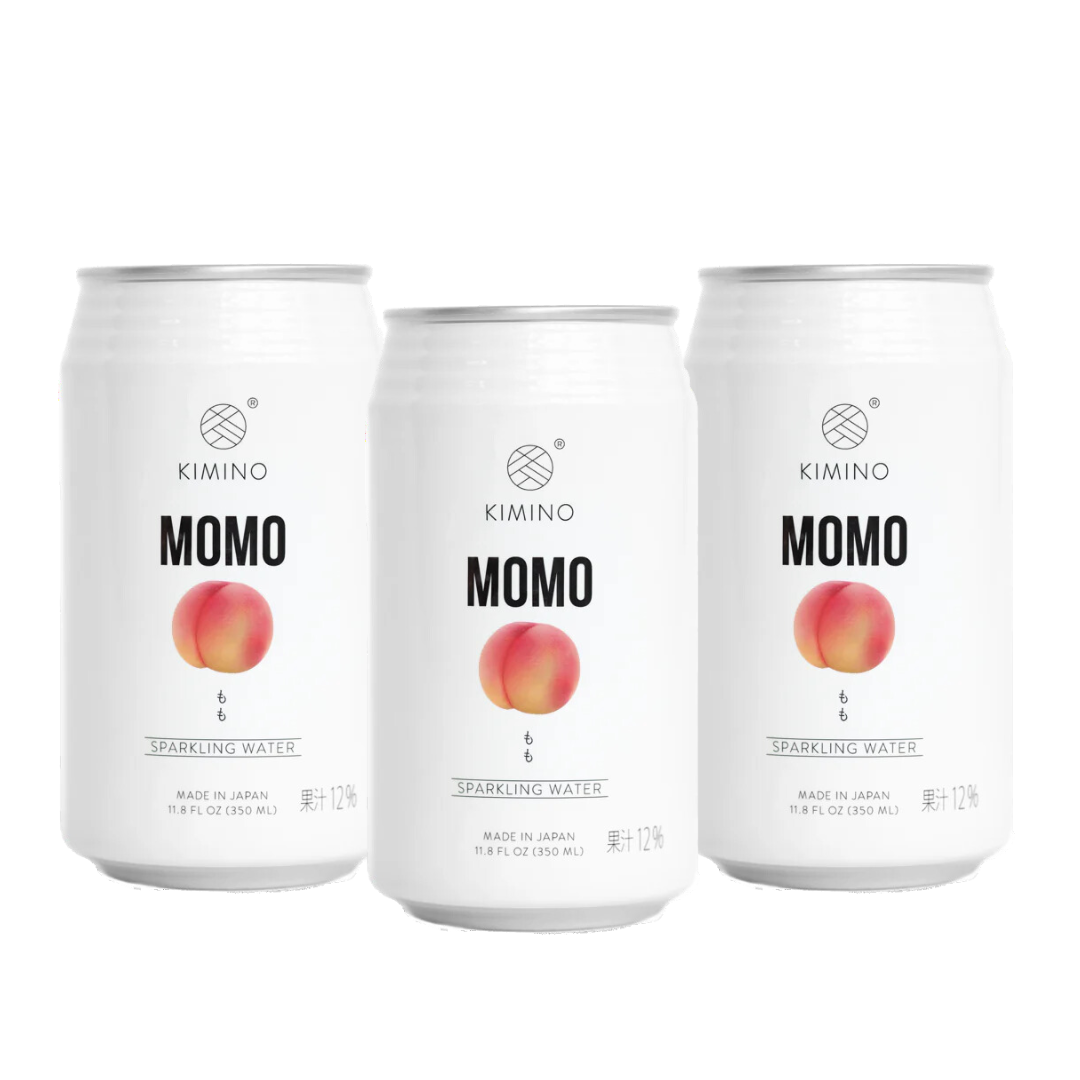 KIMINO Momo (Peach) CAN 350ml x 3ea – Sake Ichiban