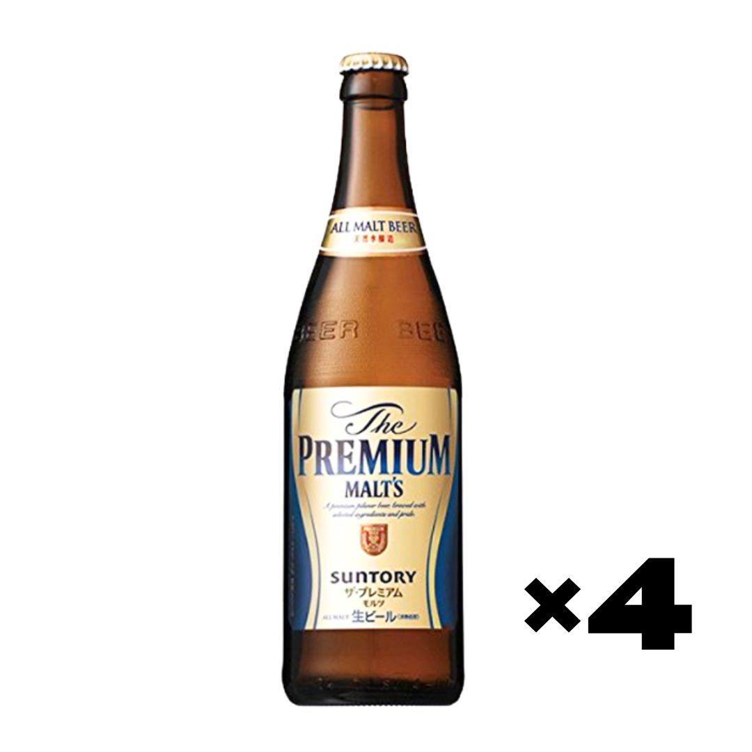 SUNTORY Premium Malt's 500ml X 4ea – Sake Ichiban