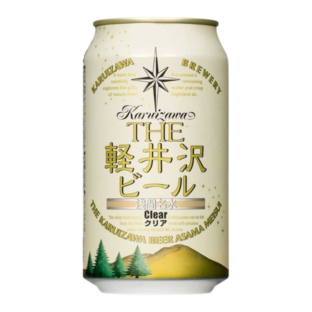 KARUIZAWA Beer Clear 350ml x 4ea – Sake Ichiban