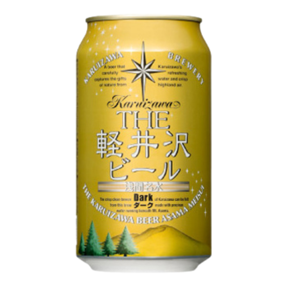KARUIZAWA Beer Dark 350ml x 4ea – Sake Ichiban